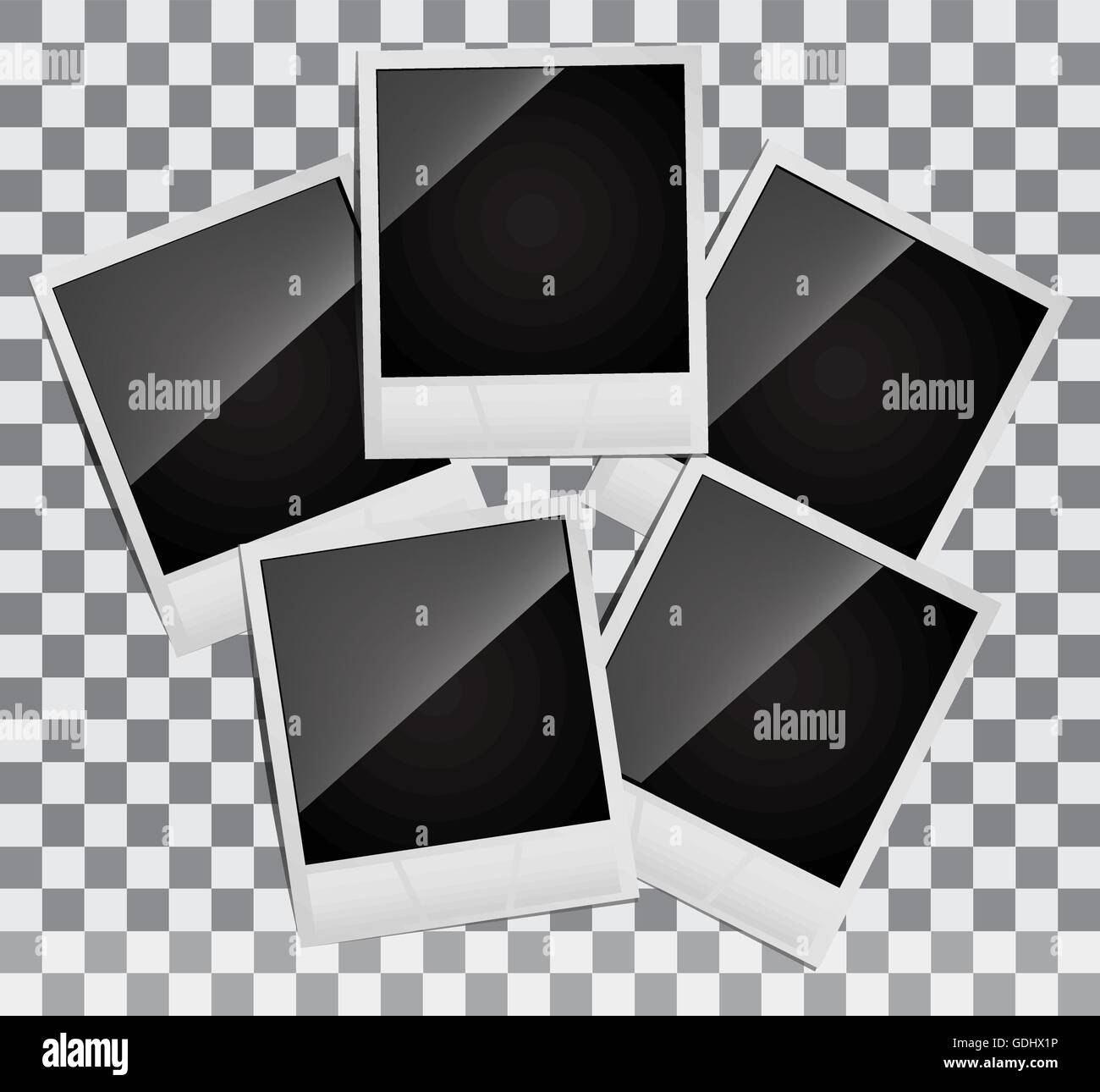 Polaroid photo frames Stock Vector Image & Art - Alamy