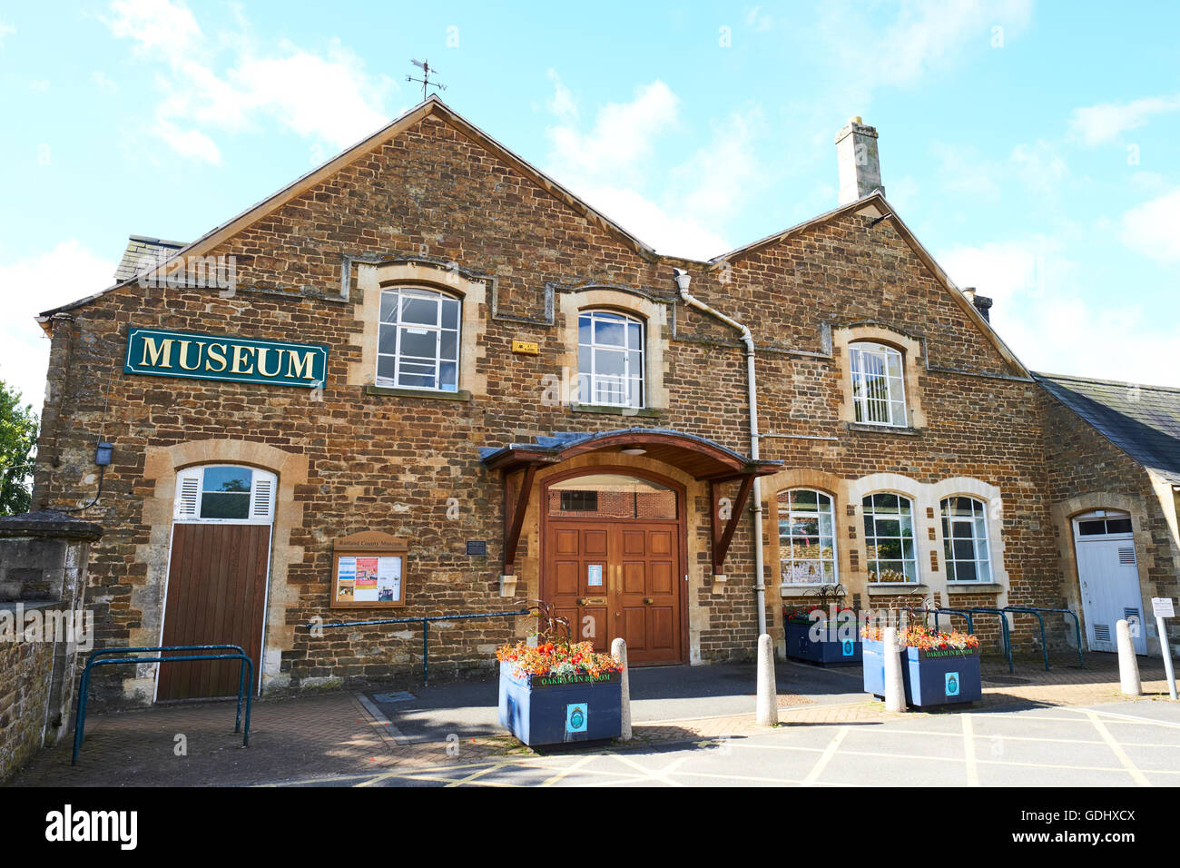 Rutland County Museum Oakham East Midlands UK Stock Photo - Alamy