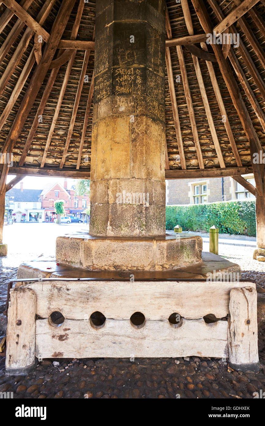 Medieval Stocks Within The Butter Cross Market Place Oakham East ...