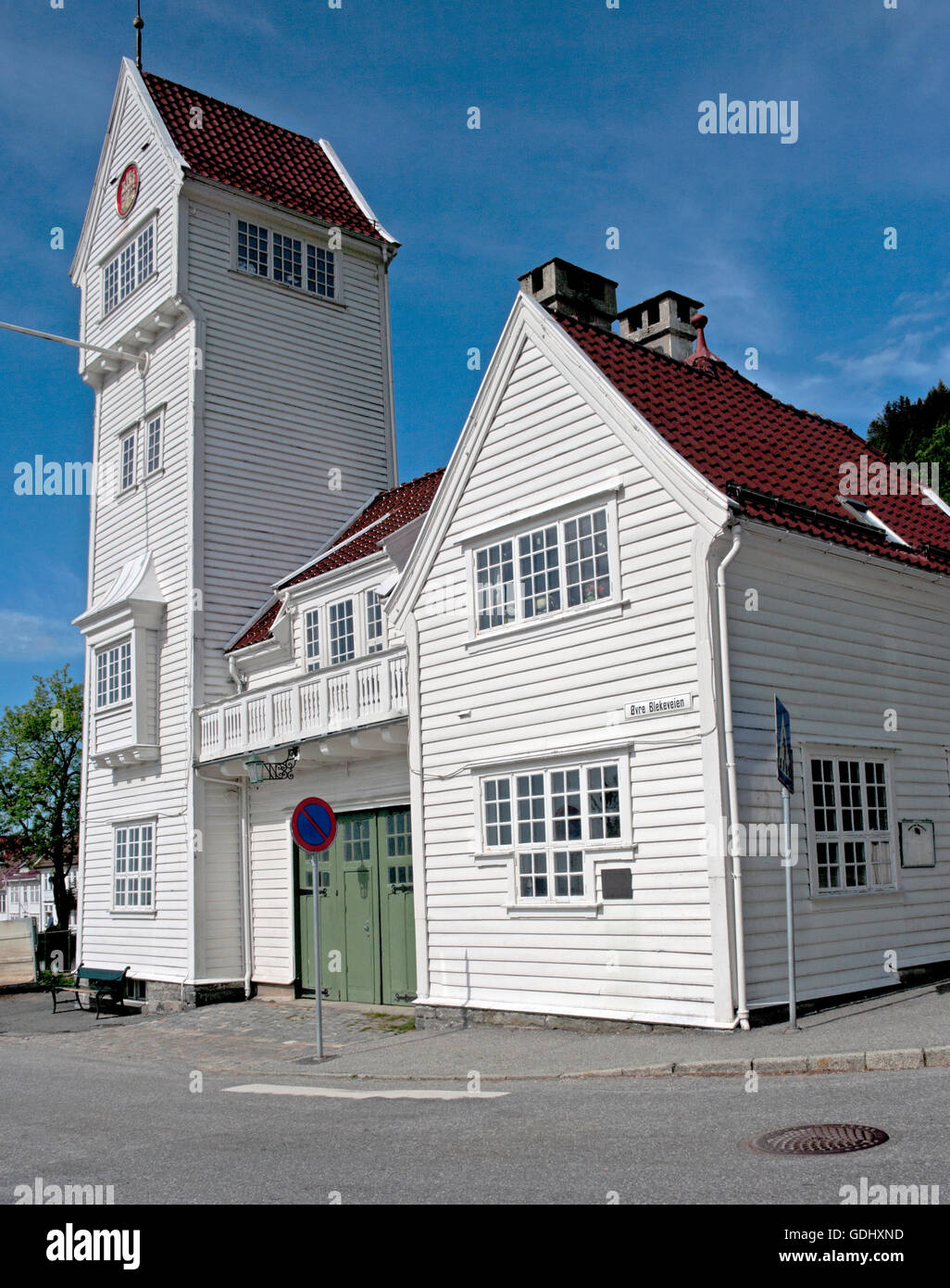 Old Fire Station Bergen Stock Photos & Old Fire Station Bergen Stock ...