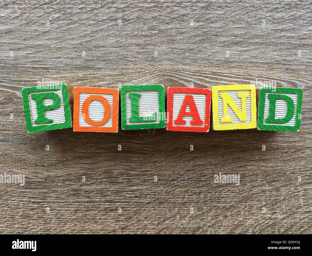 Poland typo hi-res stock photography and images - Alamy
