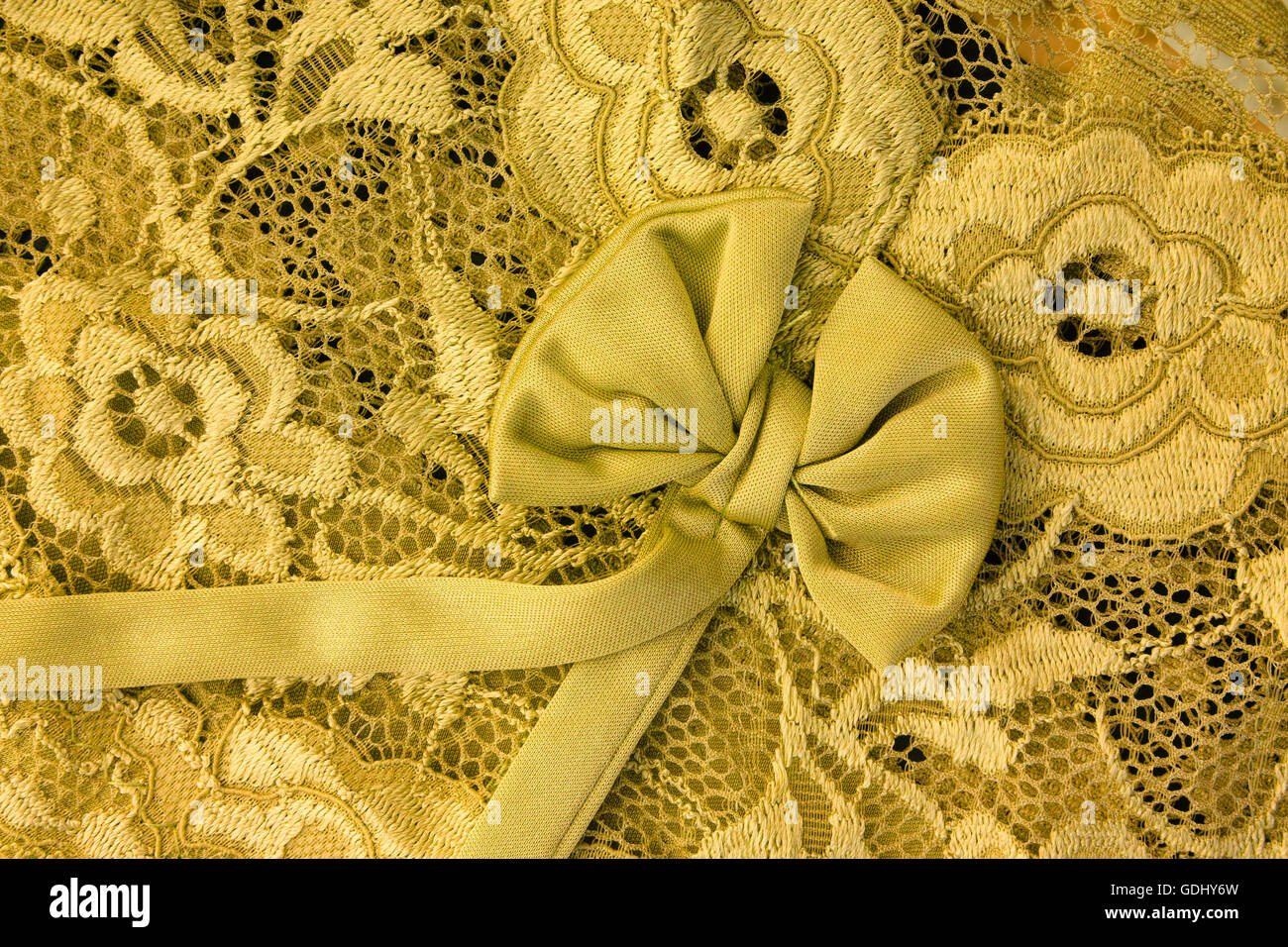 Yellow lace hi-res stock photography and images - Alamy