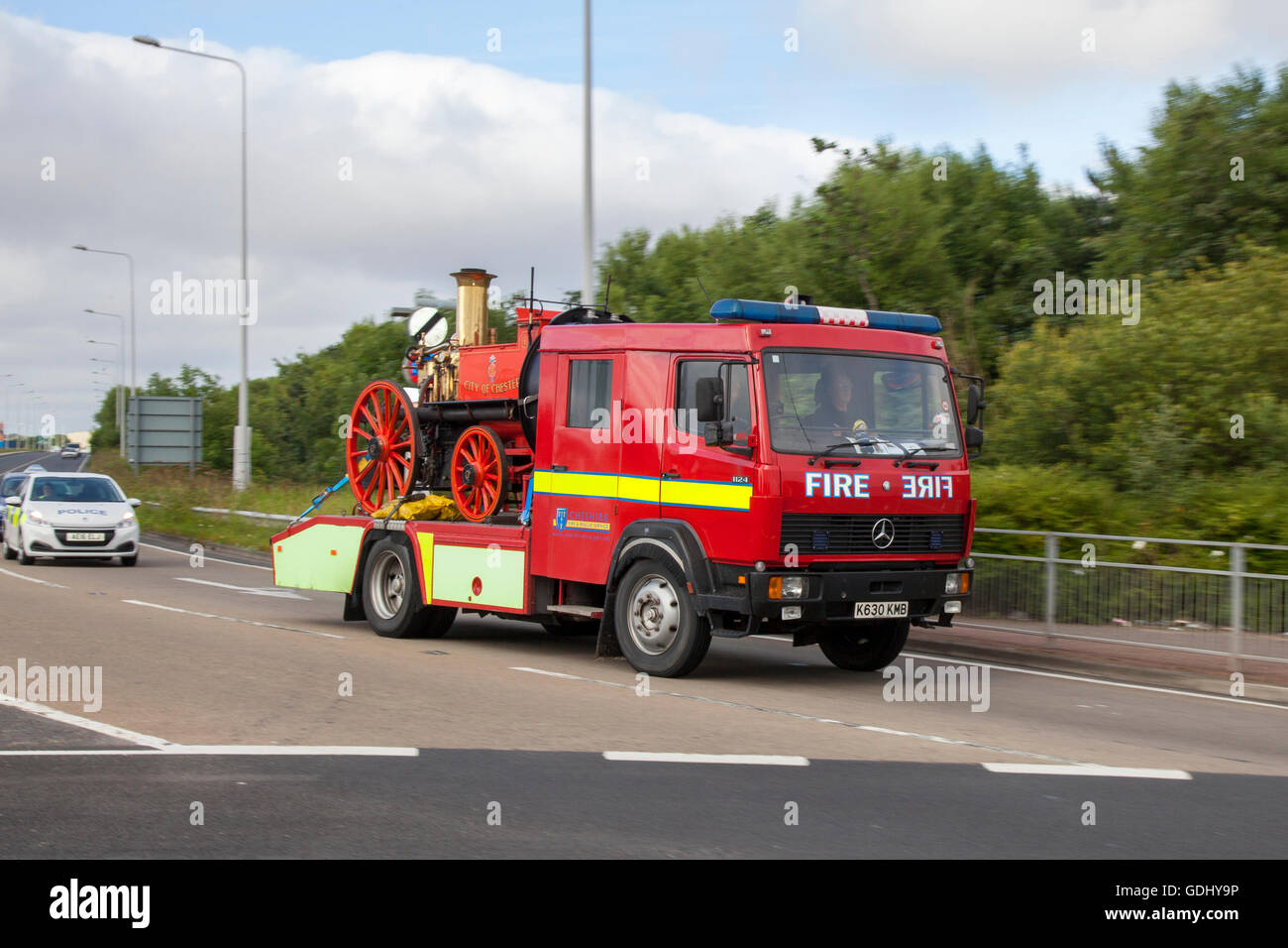 Vintage fire tender High Resolution Stock Photography and Images - Alamy