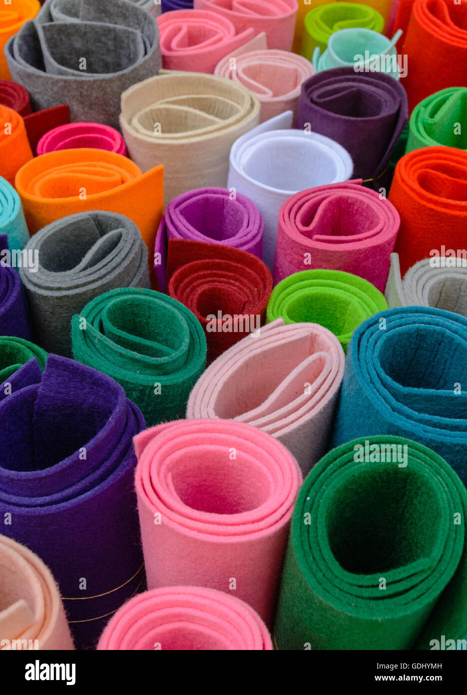Fabrics color hi-res stock photography and images - Alamy