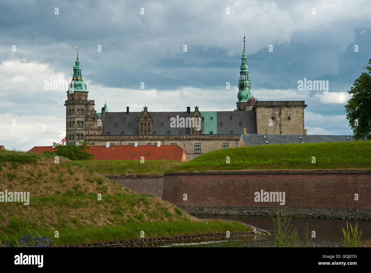 Helsingor Kronborg Castle Shakespeare's Hamlet Stock Photo - Alamy