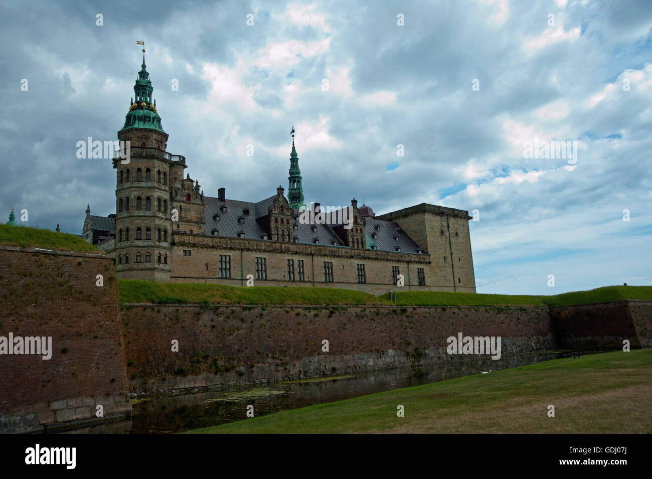 Helsingor Kronborg Castle Shakespeare's Hamlet Stock Photo - Alamy