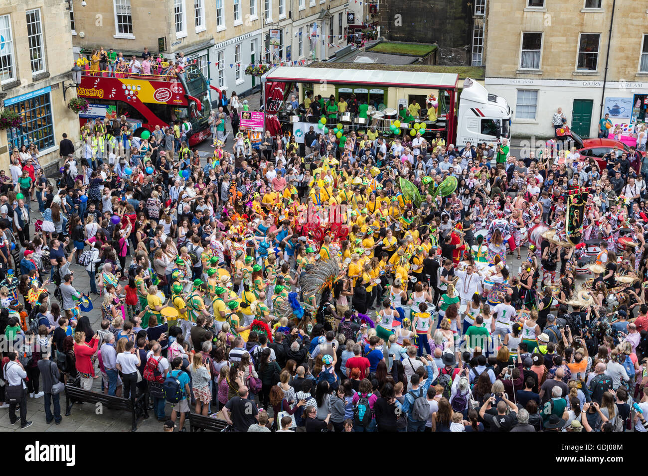 Bath Carnival 2016 Performers parade an assortment of outfits and ...