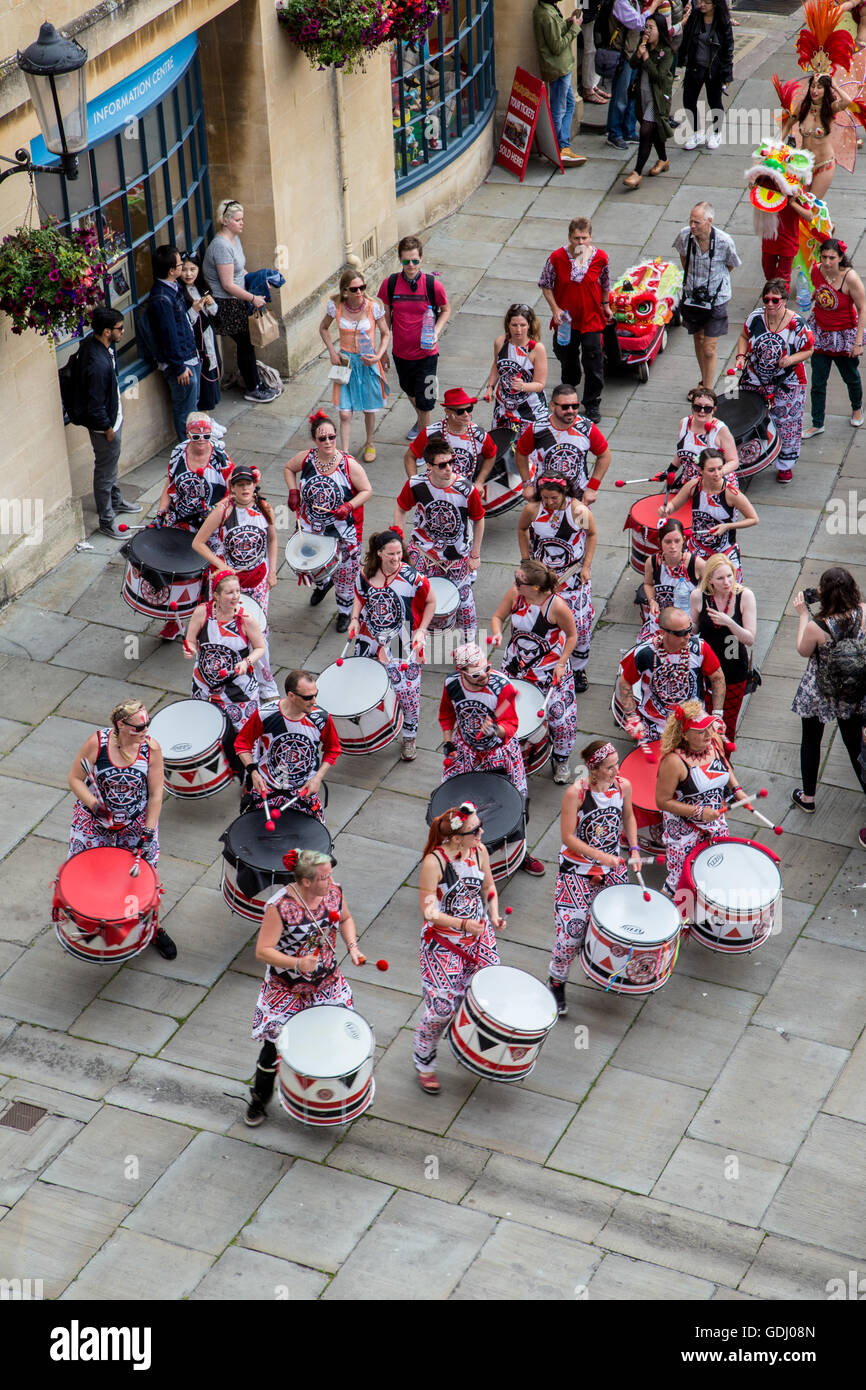 Bath Carnival 2016 Performers parade an assortment of outfits and ...