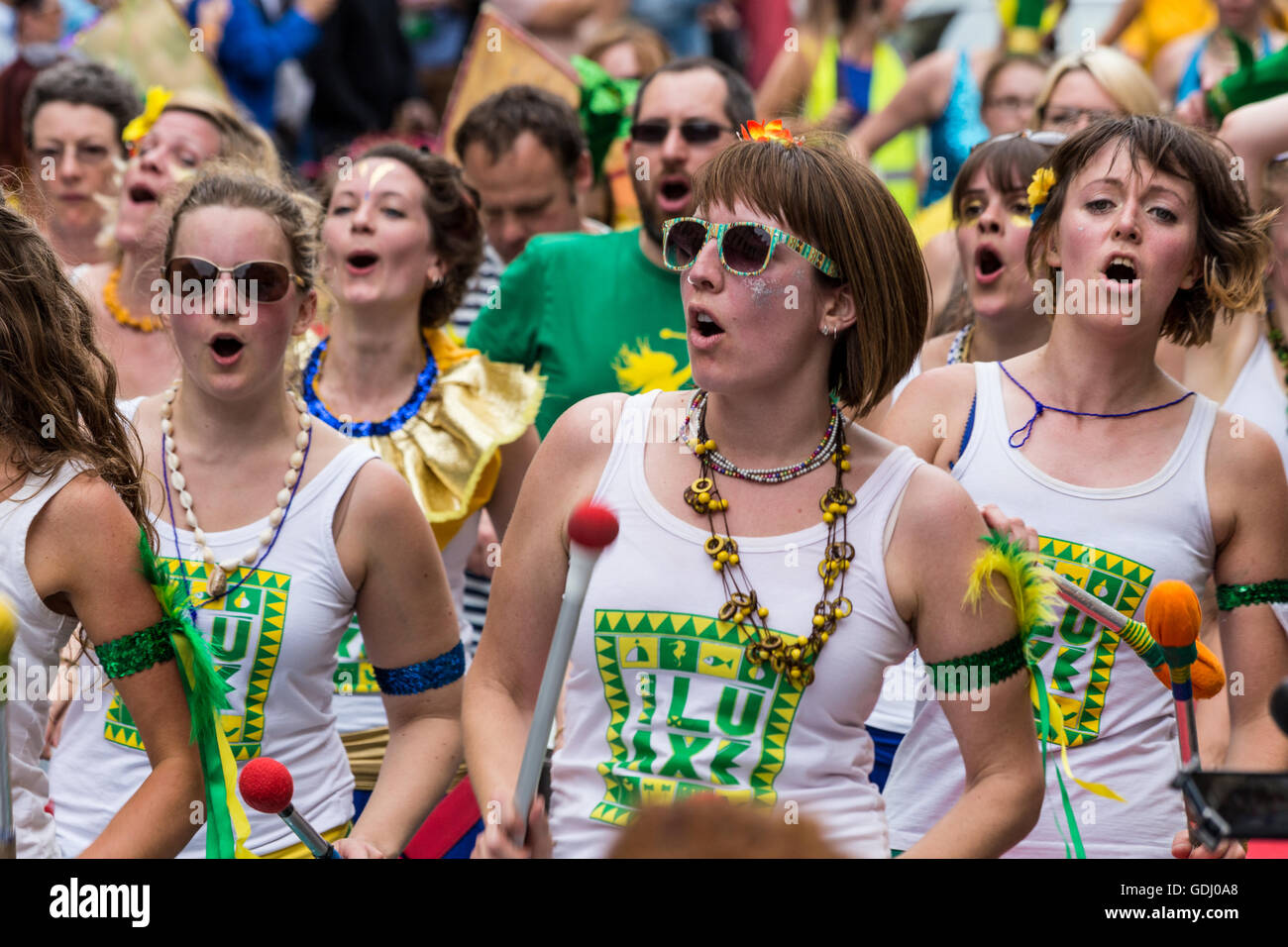 Bath Carnival 2016 Performers parade an assortment of outfits and ...