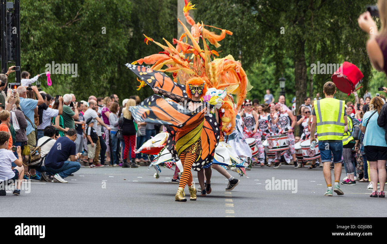 Bath Carnival 2016 Performers parade an assortment of outfits and ...
