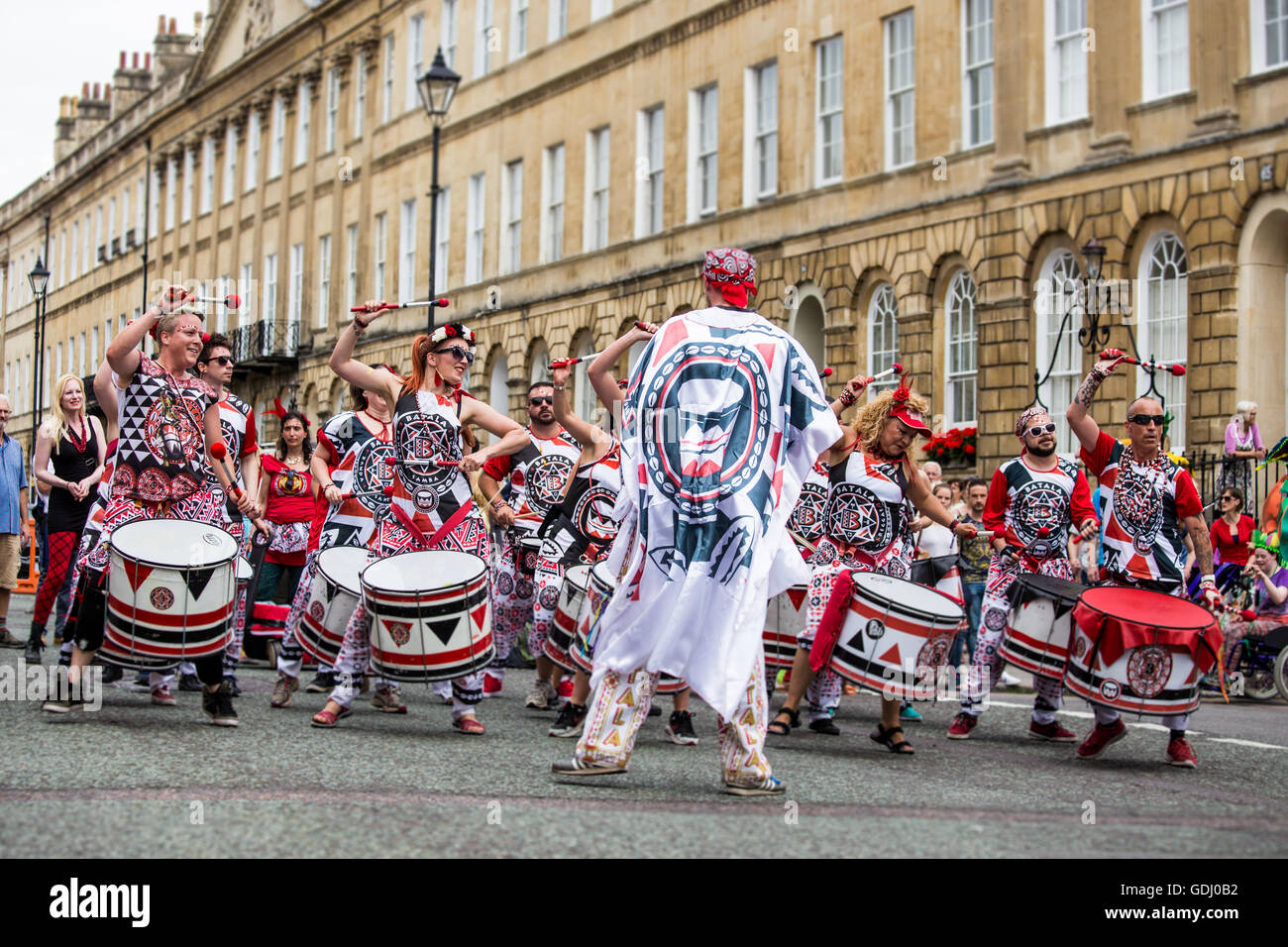 Bath Carnival 2016 Performers parade an assortment of outfits and ...