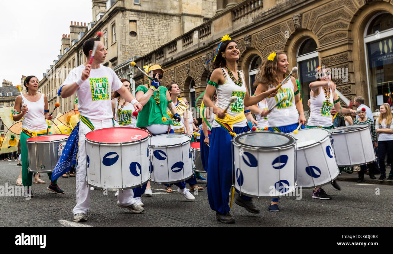 Bath Carnival 2016 Performers parade an assortment of outfits and ...