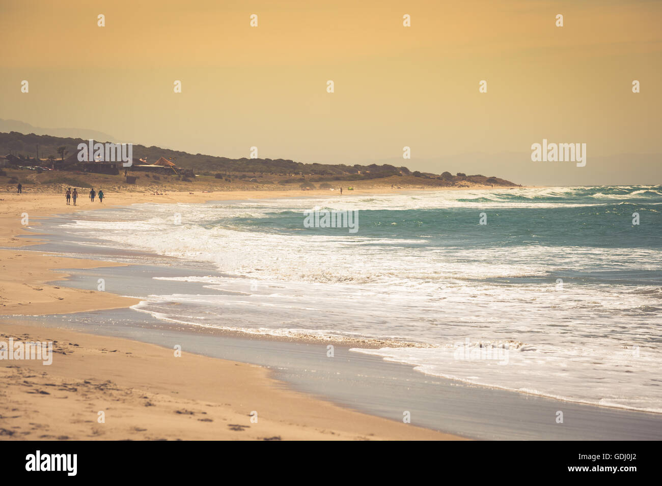 bolonia beach a coastal village in the municipality of Tarifa in the ...