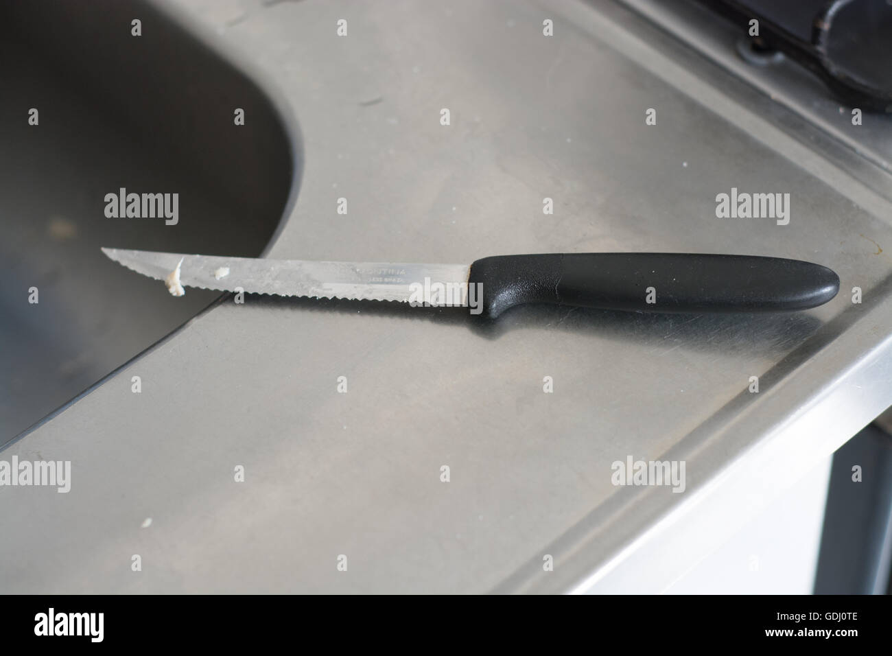 Kitchen saw knife hi-res stock photography and images - Alamy