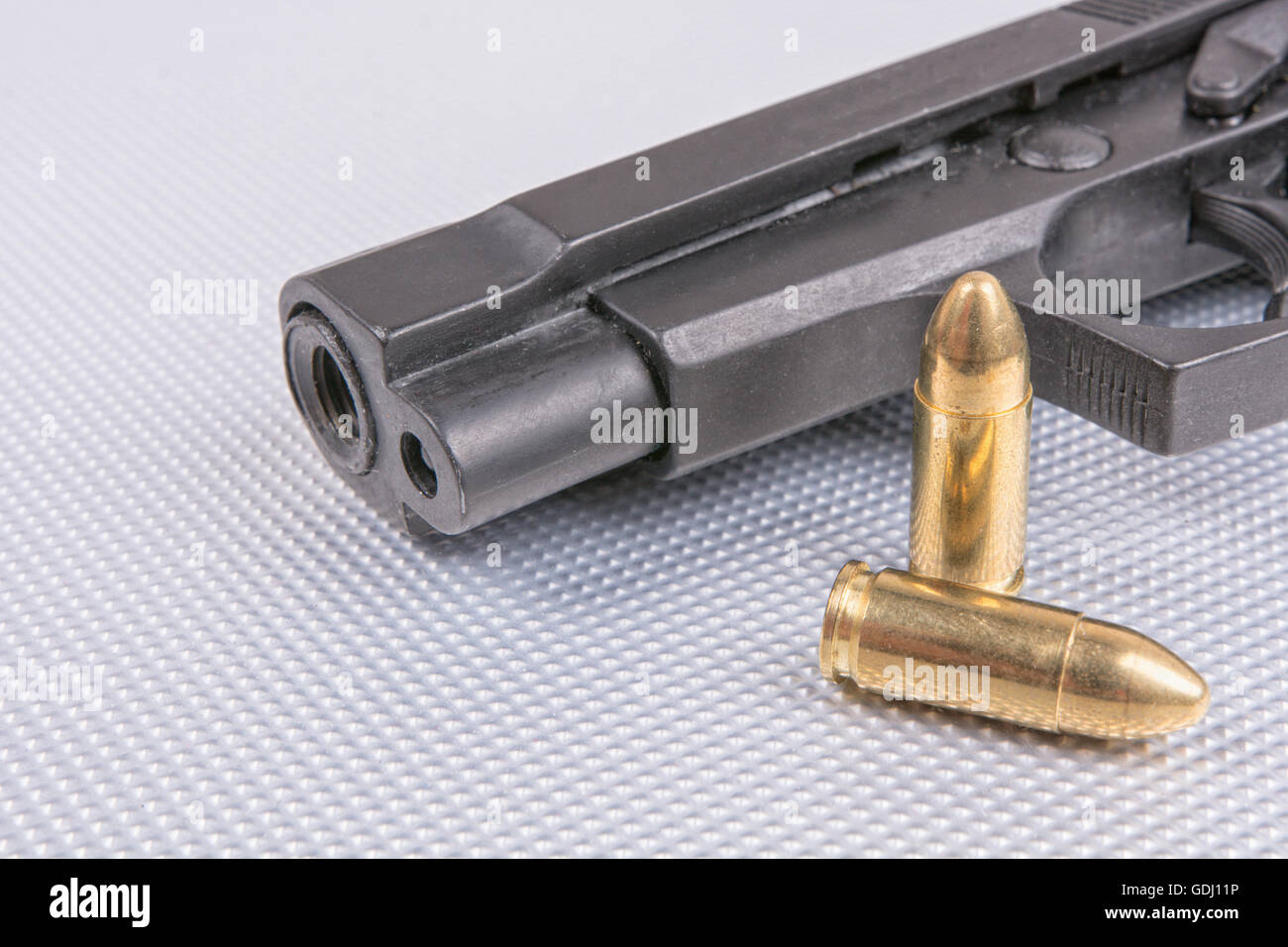 Gold gun hi-res stock photography and images - Alamy