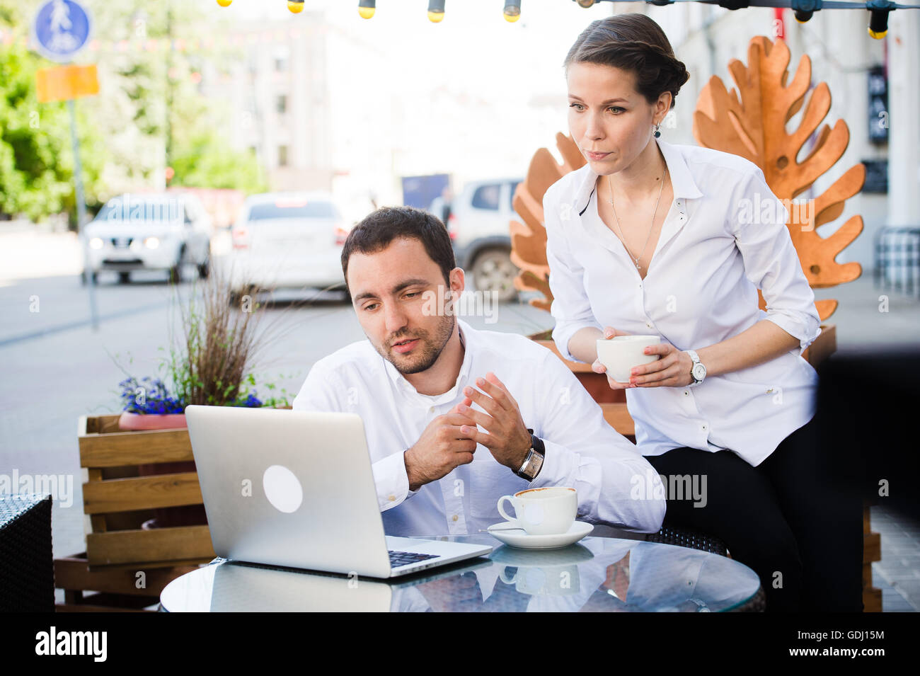 Team group short woman hi-res stock photography and images - Alamy
