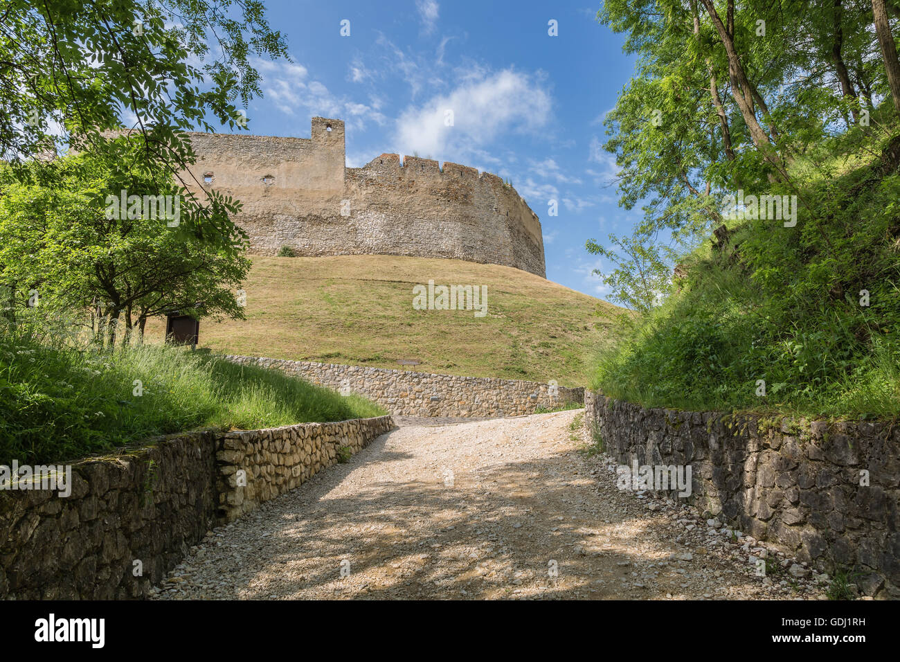 Medieval castle Beckov, the first written mention of the 13th century ...