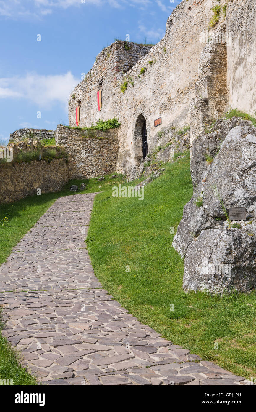 Medieval castle Beckov, the first written mention of the 13th century ...