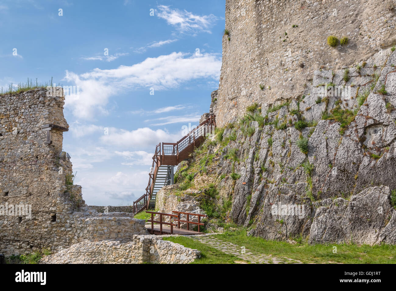 Medieval castle Beckov, the first written mention of the 13th century ...