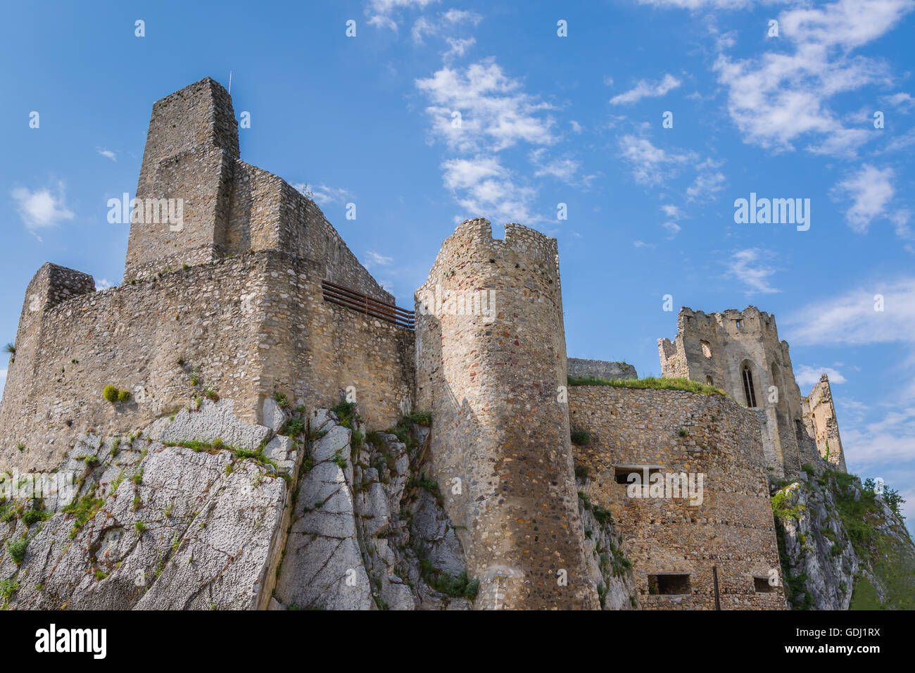 Medieval castle Beckov, the first written mention of the 13th century ...