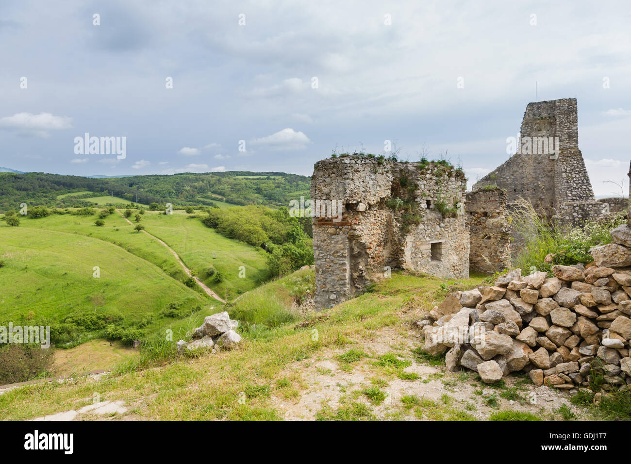 Medieval castle Beckov, the first written mention of the 13th century ...
