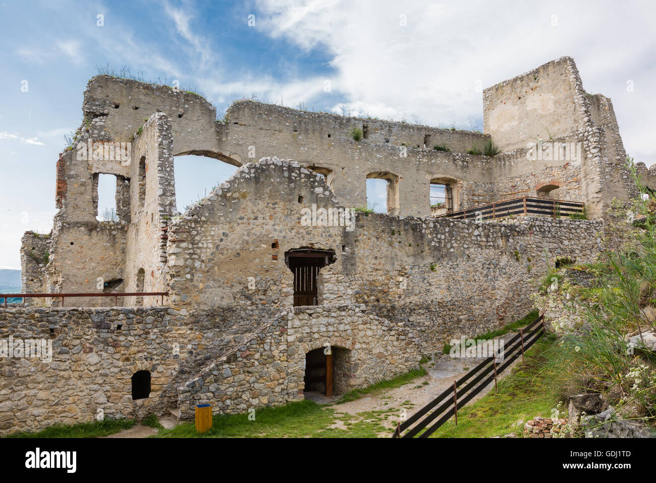 Medieval castle Beckov, the first written mention of the 13th century ...
