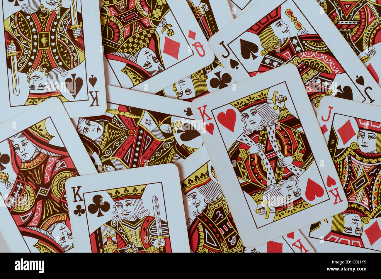 Poker queen hi-res stock photography and images - Alamy
