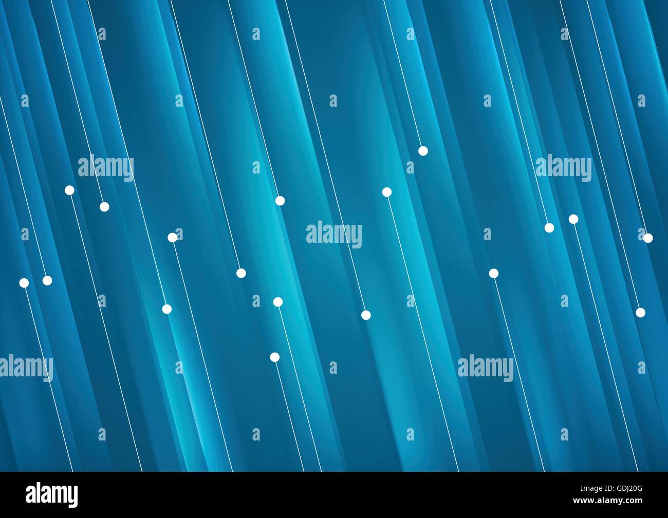 Blue tech stripes background and circuit board lines. Vector technology ...