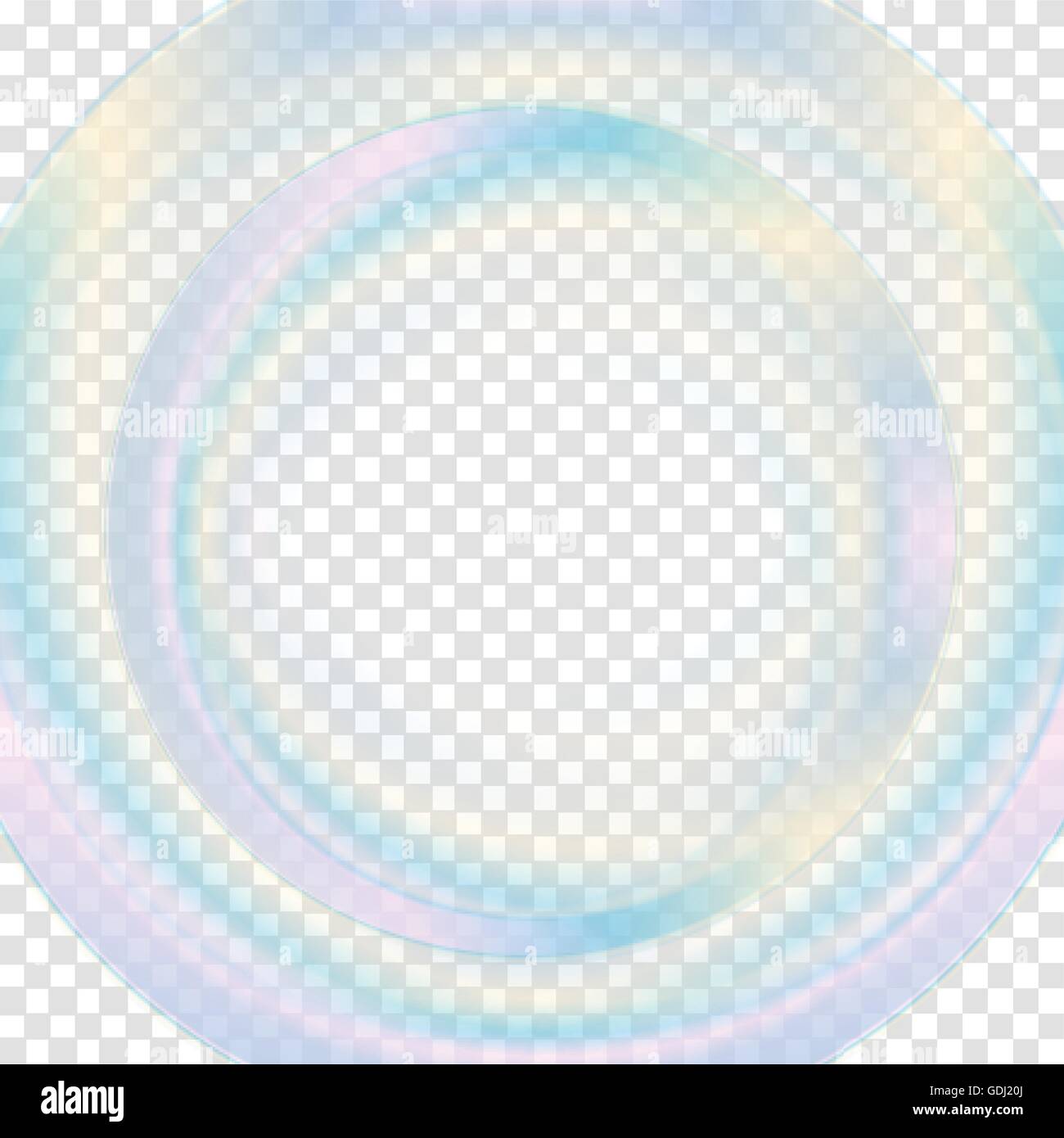 Colorful abstract transparent circle background. Vector graphic ...