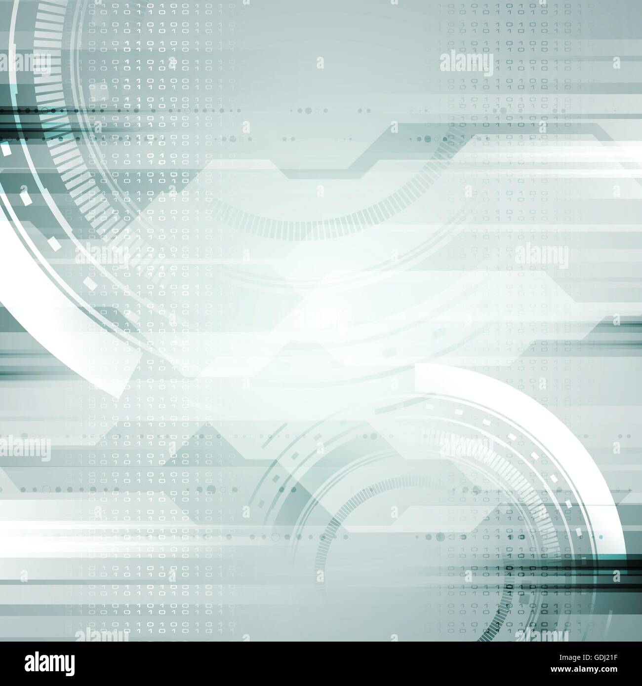 Hi-tech light blue abstract background. Vector illustration Stock ...