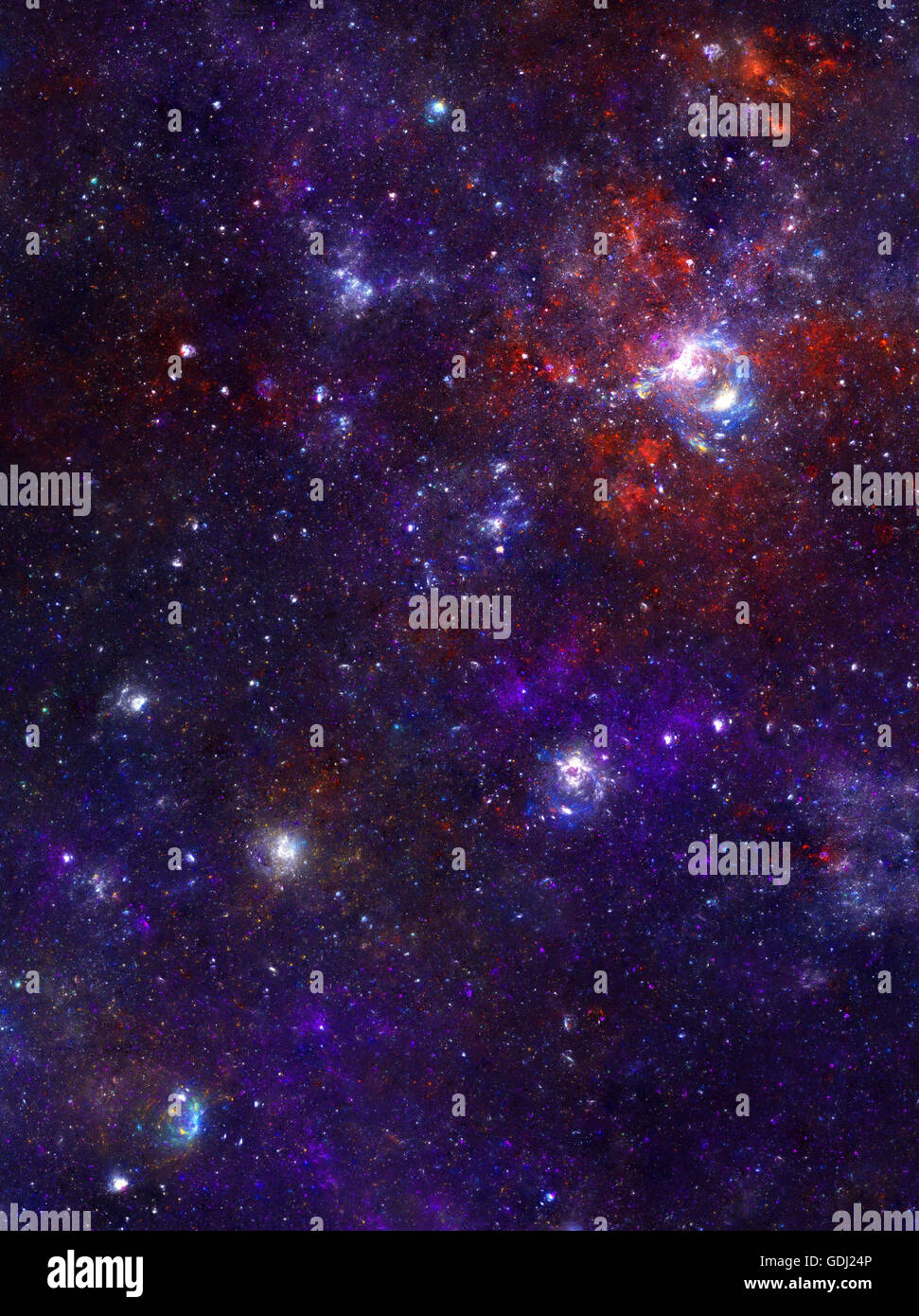 Blue magenta nebula hi-res stock photography and images - Alamy