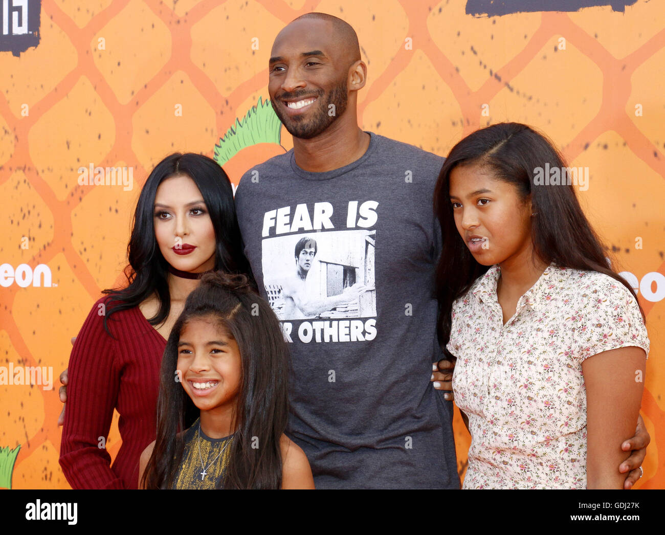 Kobe Bryant, Vanessa Bryant, Gianna Maria Onore Bryant and Natalia ...