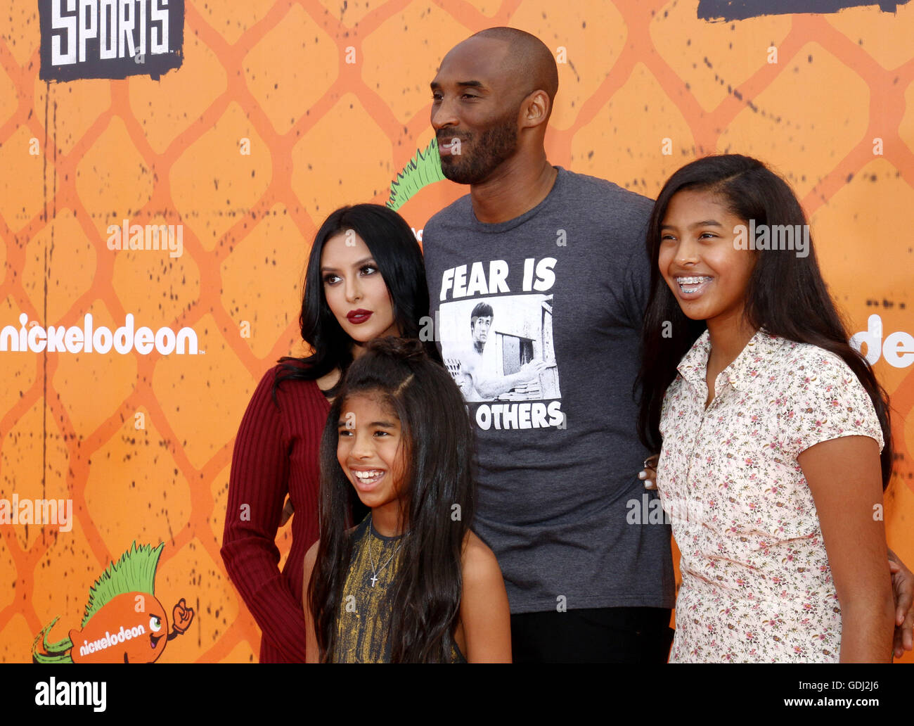 Kobe Bryant, Vanessa Bryant, Gianna Maria Onore Bryant and Natalia ...
