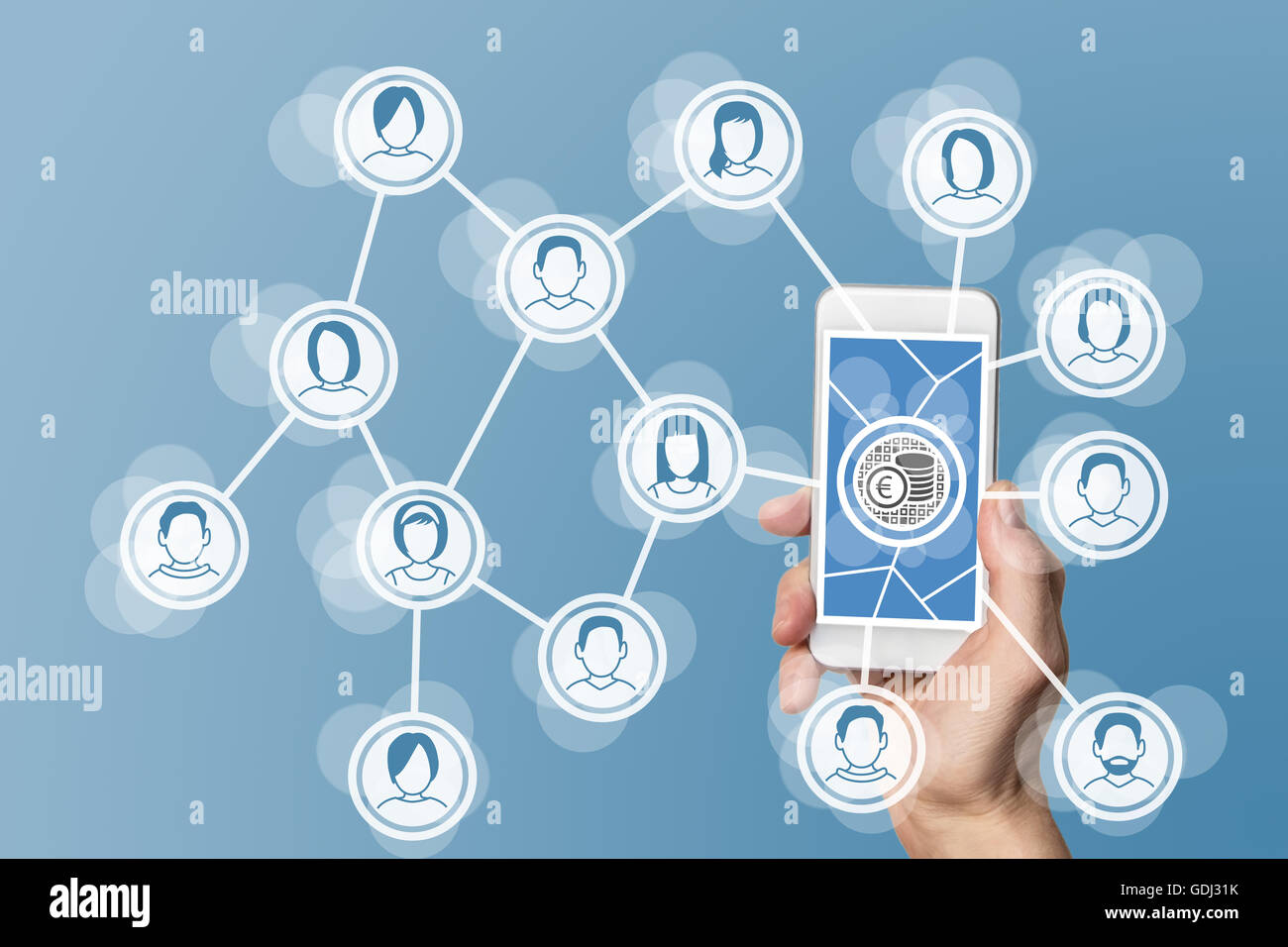 Social media models hi-res stock photography and images - Alamy