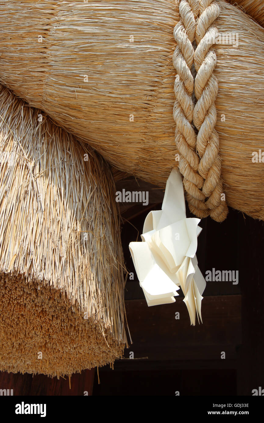 Straw rope and japan hi-res stock photography and images - Alamy