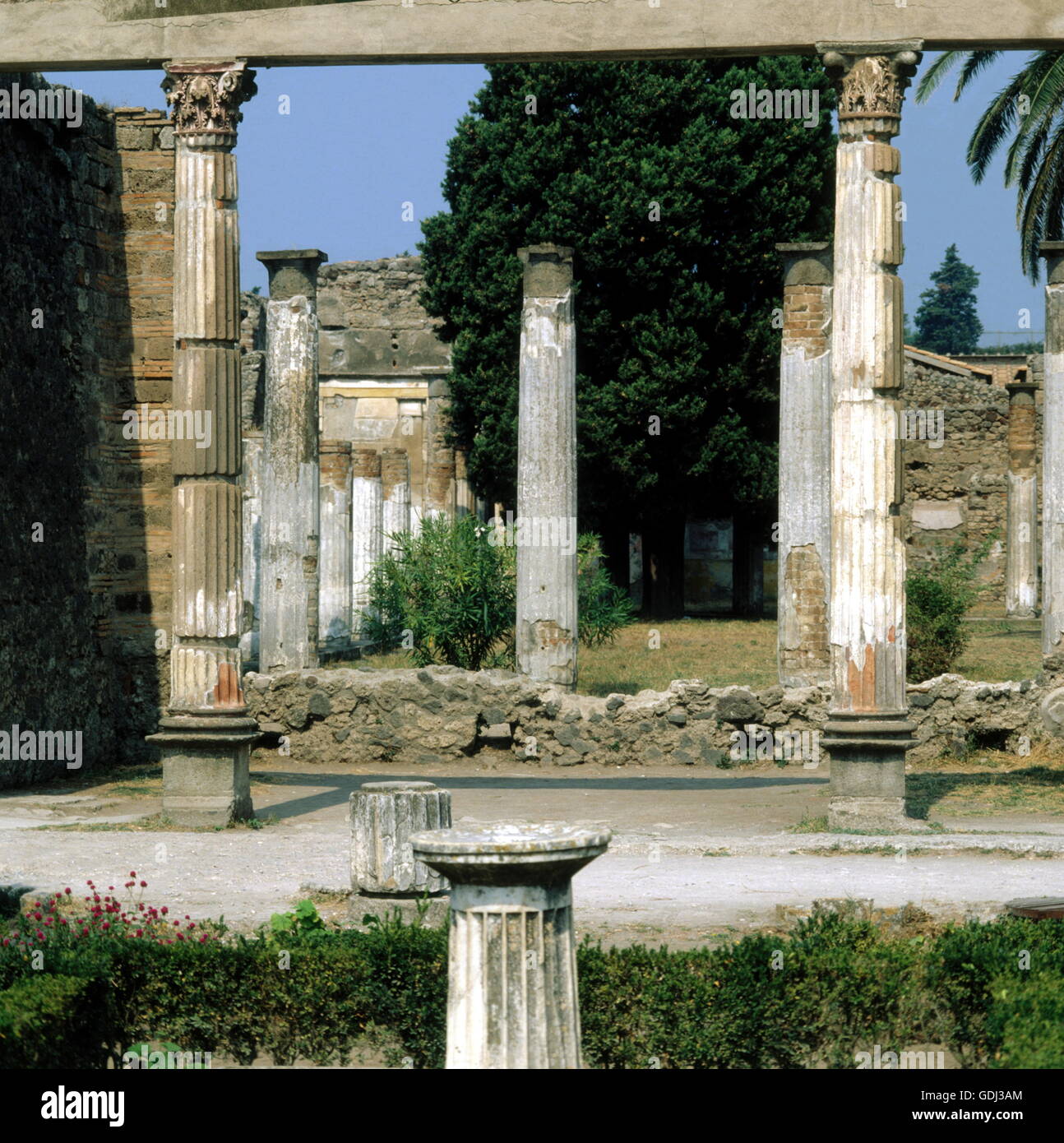 geography / travel, Italy, Pompeii, house of the faun (Casa del Fauno ...