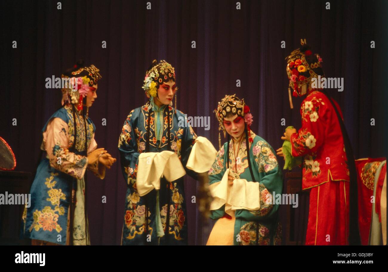 geography / travel, China, custom, theatre / theater, Beijing Opera ...