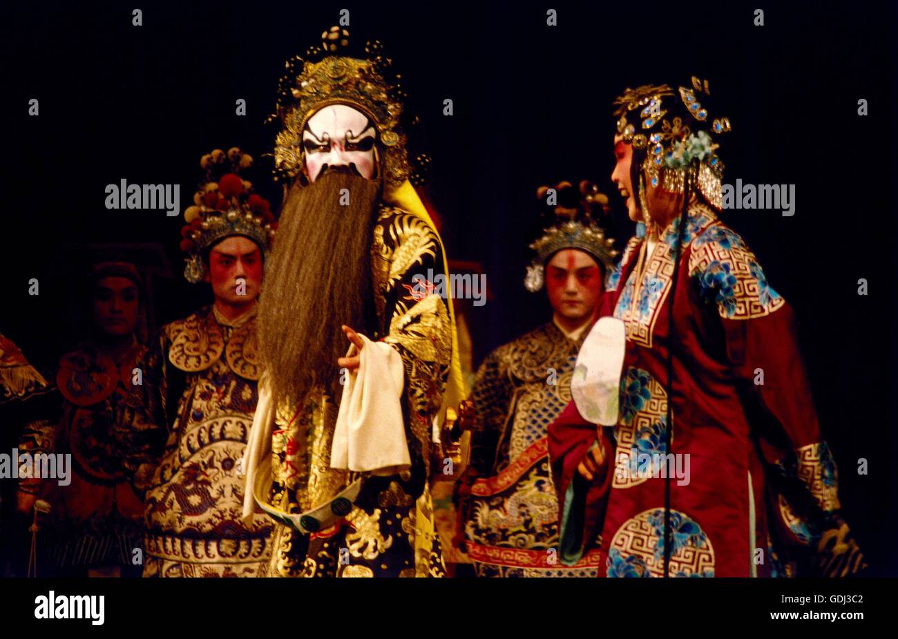 geography / travel, China, custom, theatre / theater, Beijing Opera ...