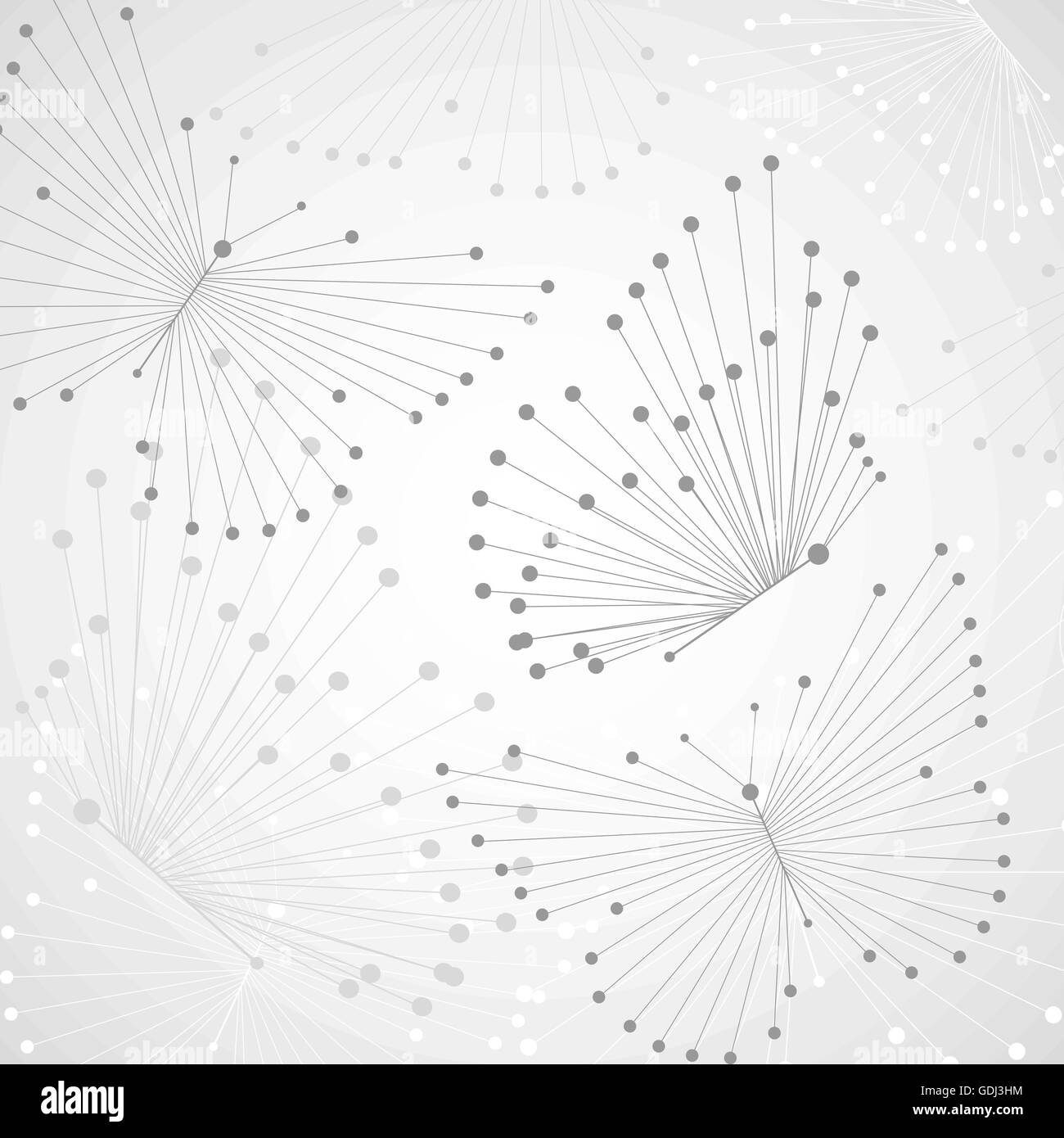 Geometric pattern with connected lines and dots Stock Vector Image ...