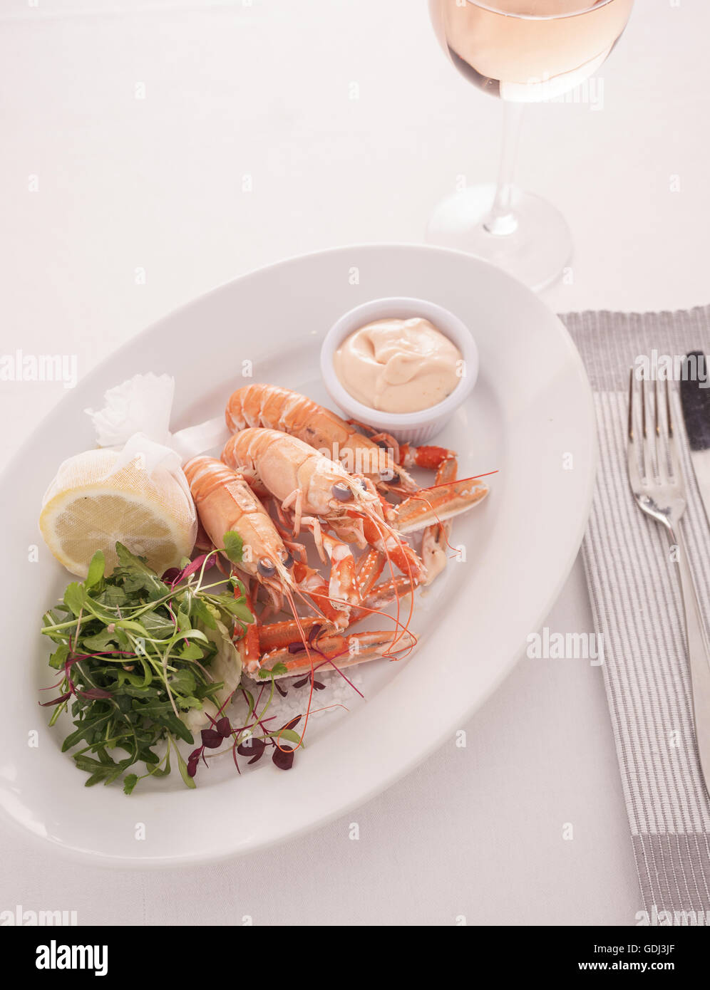 Scottish prawns hi-res stock photography and images - Alamy