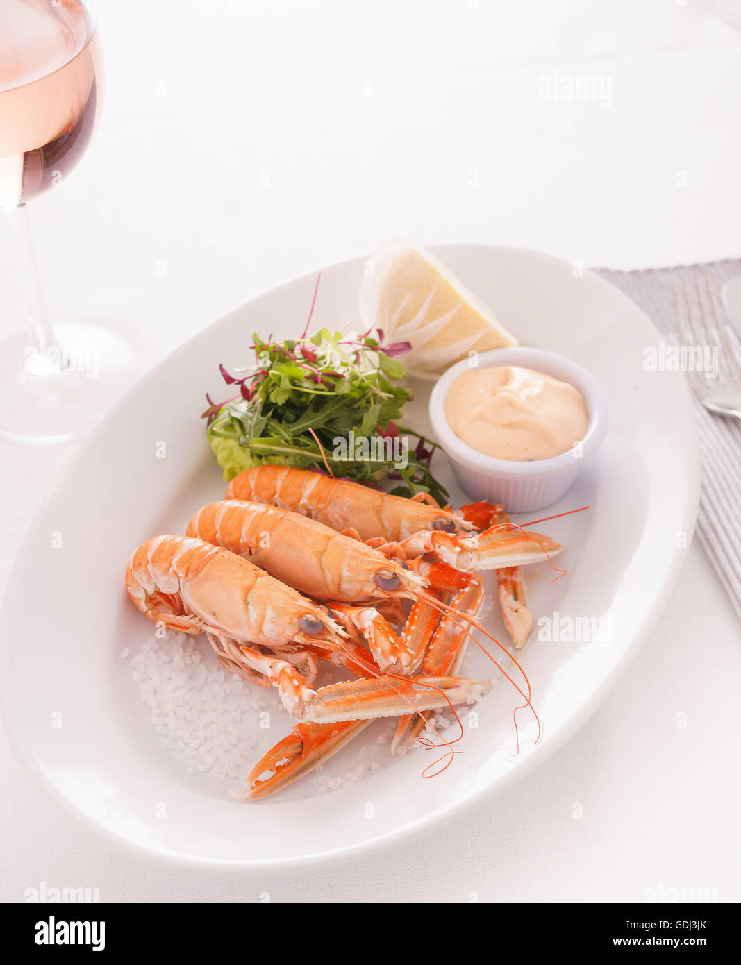 Fresh scottish langoustine hi-res stock photography and images - Alamy