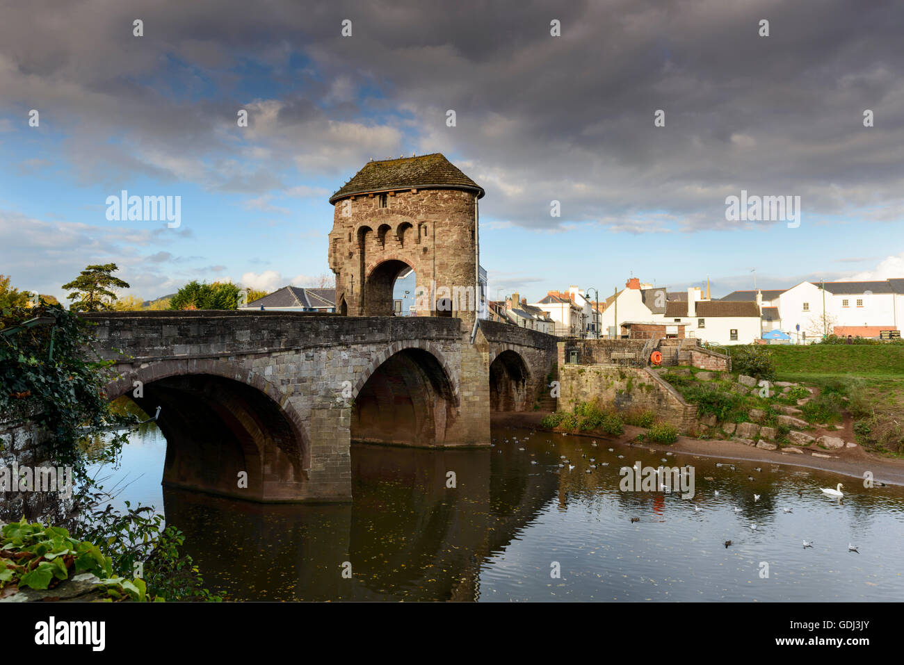 Monmouth river bridge hi-res stock photography and images - Alamy