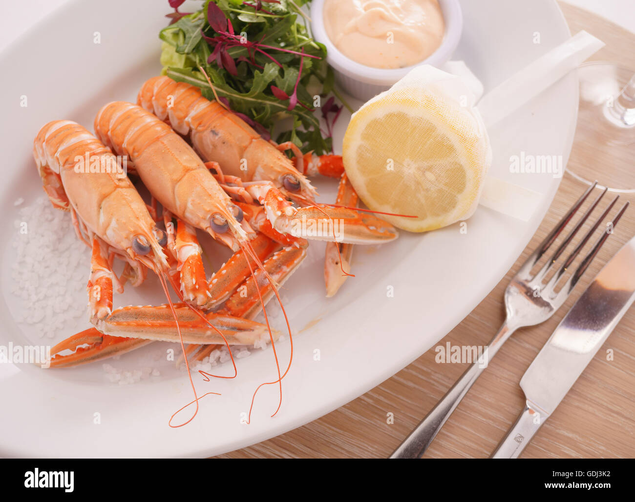 Fresh scottish langoustine hi-res stock photography and images - Alamy