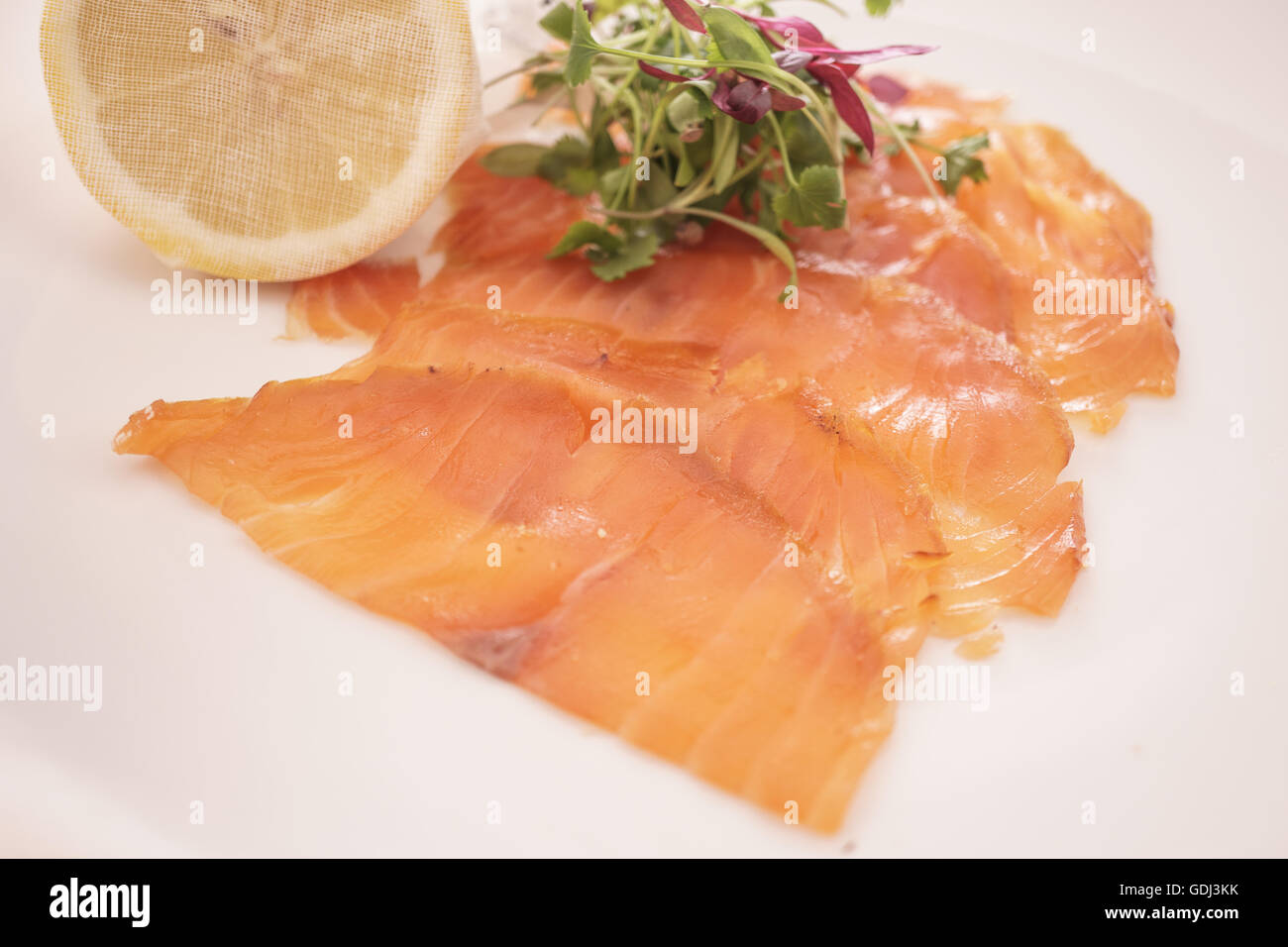 Fresh Scottish Salmon Stock Photo - Alamy