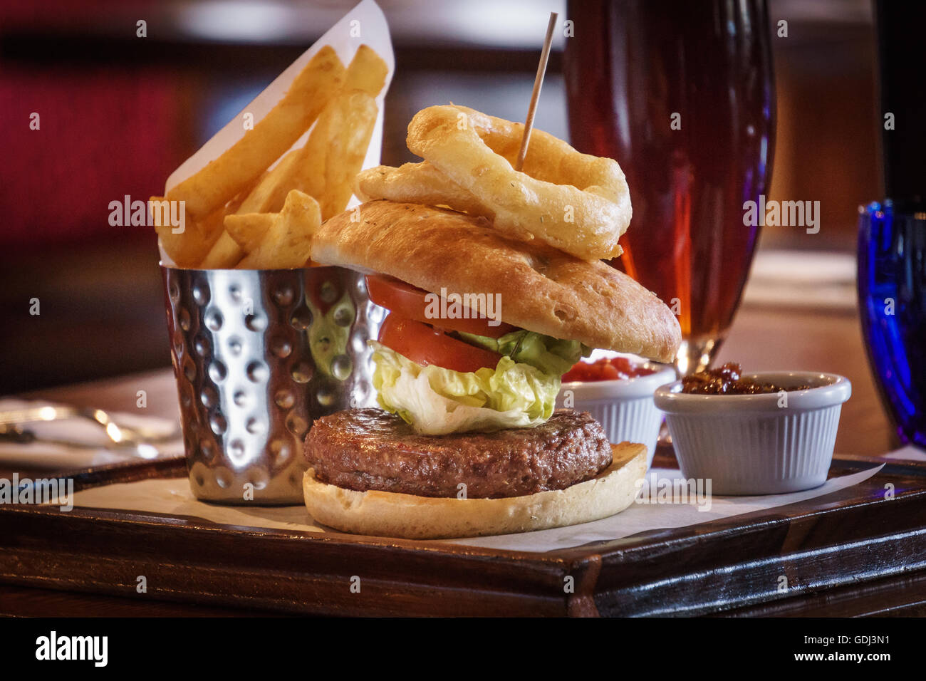 Scottish burger hi-res stock photography and images - Alamy