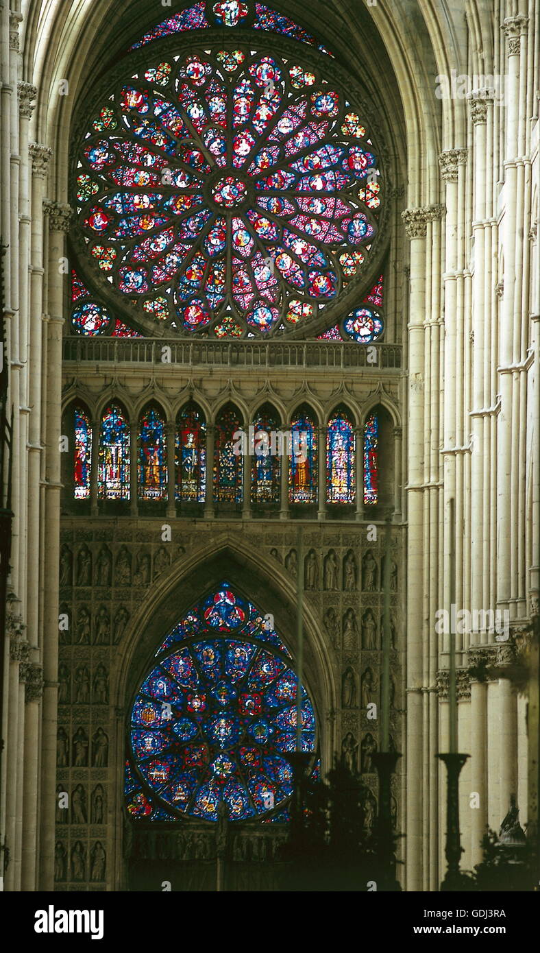 Reims cathedral stained glass marc chagall hi-res stock photography and ...