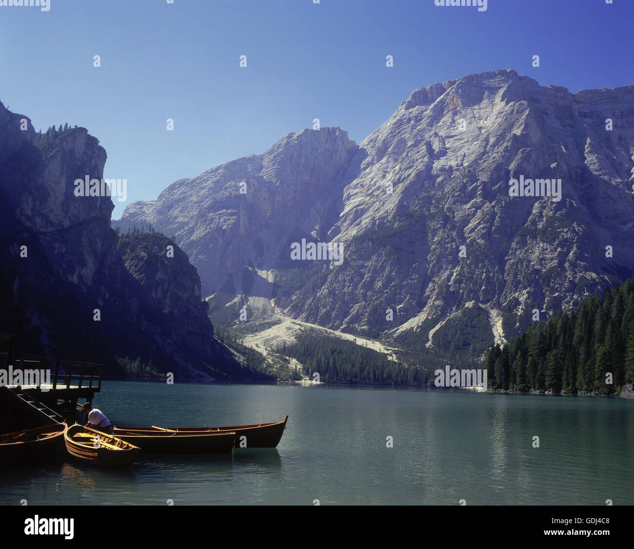 geography / travel, Italy, South Tyrol, landscapes, Dolomites, Pragser ...