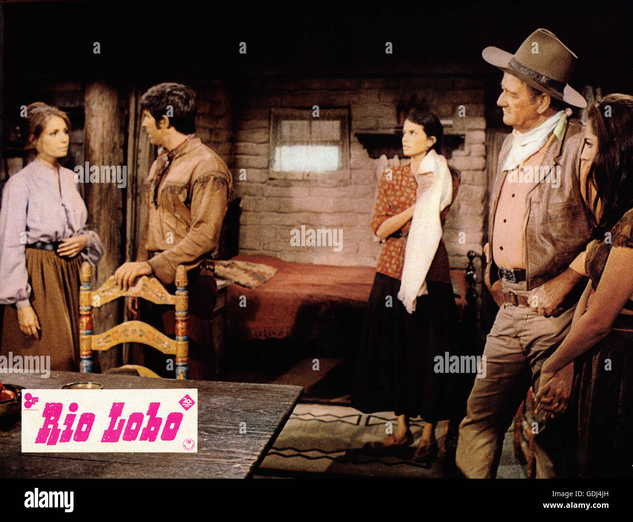 Rio lobo john wayne hi-res stock photography and images - Alamy