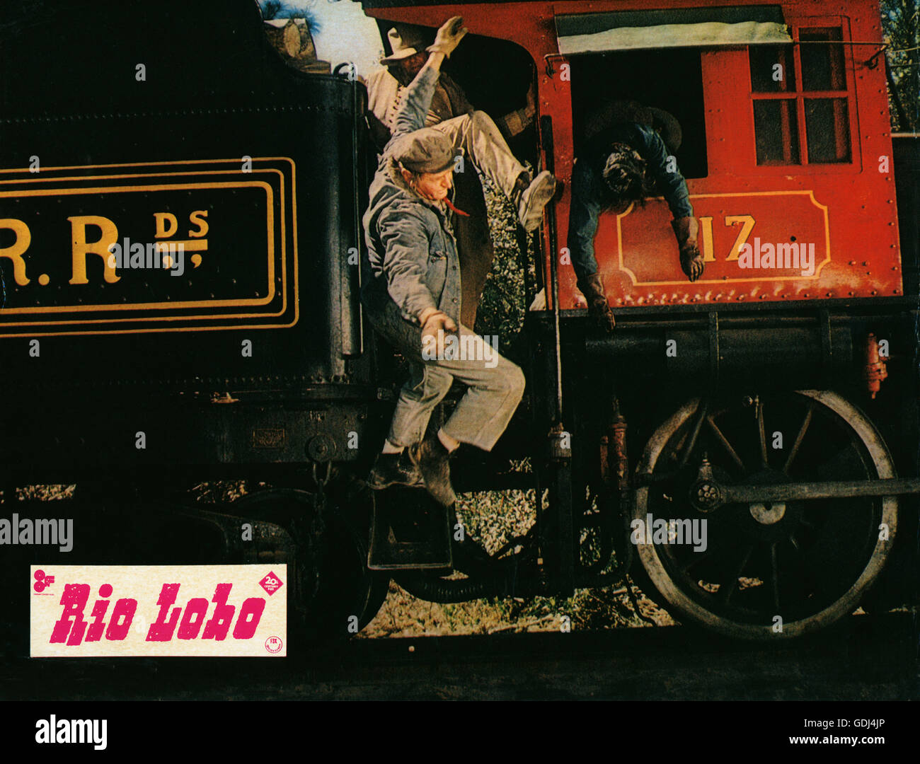 John wayne rio lobo hi-res stock photography and images - Alamy