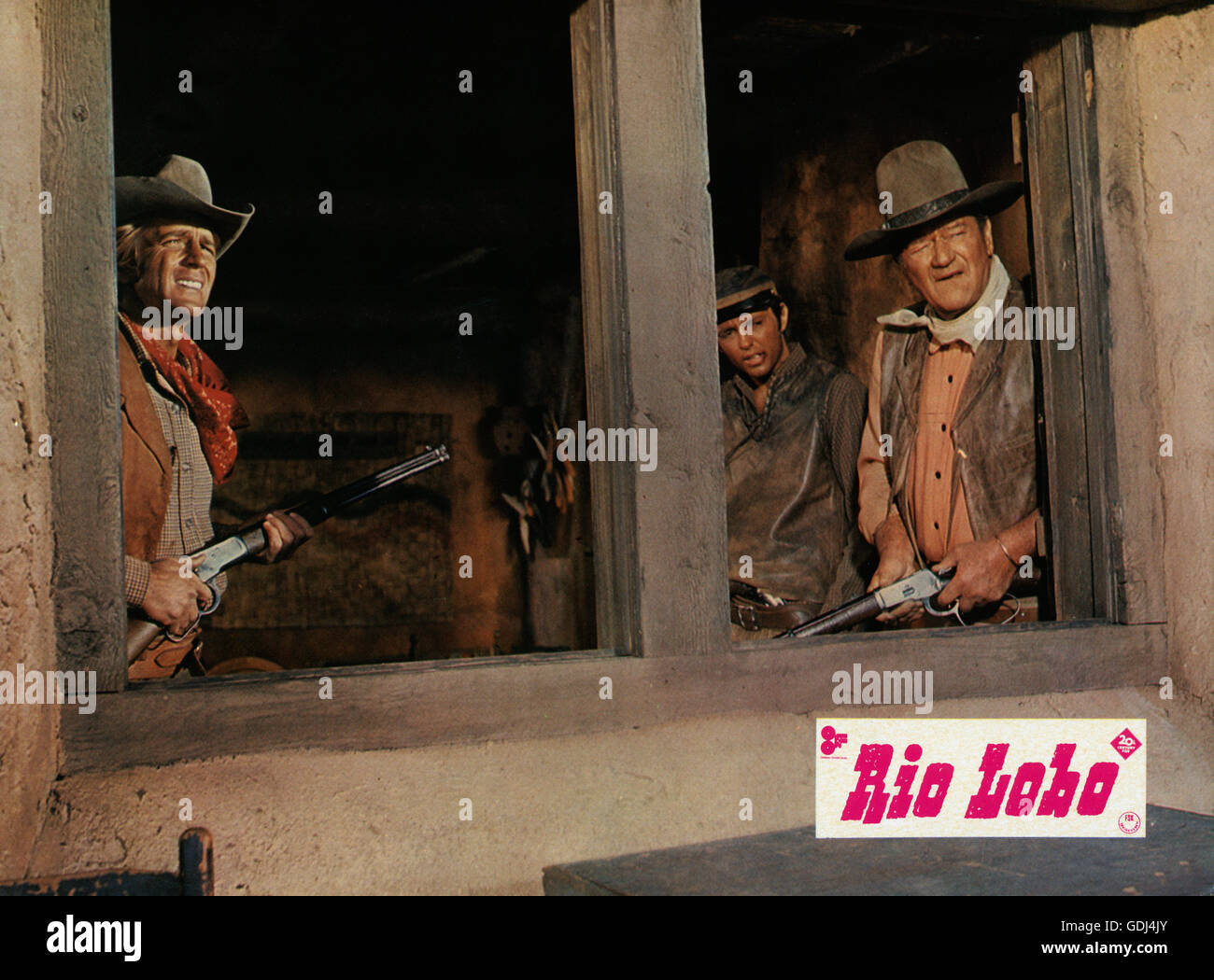 Rio Lobo, USA 1970, Regie: Howard Hawks, Darsteller: John Wayne Stock ...